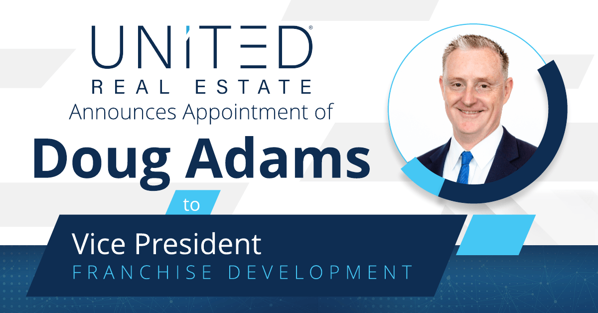 United Real Estate Announces Appointment of Doug Adams to Vice ...